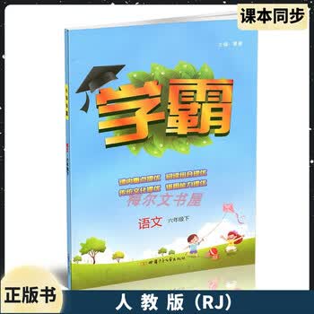 2022春小学学霸语文6六年级下册语文人教部编版课时同步练习册 语文 六年级下