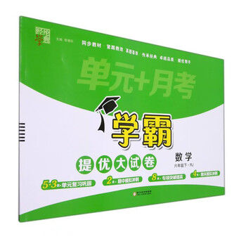 数学(6下RJ)/学霸提优大试卷