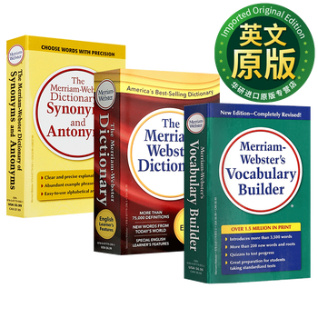 韦氏英语字根词典字典辞典 英文原版 Merriam-Webster's Dictionary