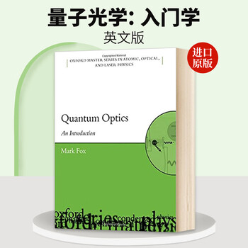 量子光学 入门学 Quantum Optics 英文原版大学教辅 进口英语书籍