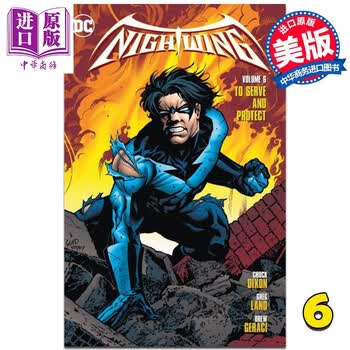 漫画 夜翼6 Nightwing Vol. 6: To Serve and Protect 英文原版 平装 Chuck Dixon