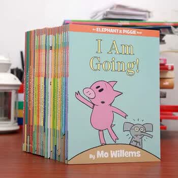点读版 An Elephant and Piggie Book小猪小象25册系列英文绘本