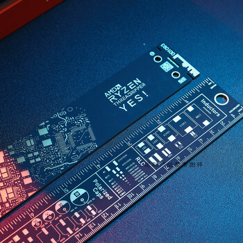 英伟达Nvidia PCB Ruler 尺子标尺信仰尺伴手礼品封装工程尺金ROG. AMD二代【图片 价格 品牌 报价】-京东