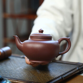 【笑樱】宜兴原矿紫砂壶顾彦淞纯全手工茶壶