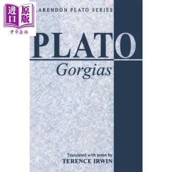 高尔吉亚 柏拉图 英语希腊语双语 英文原版 Gorgias Plato Terence Irwin