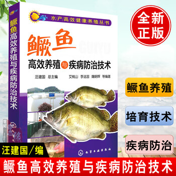 正版全新 鳜鱼(桂鱼)高效养殖与疾病防治技术 水产高效健康养殖书 鳌花鱼养殖技术书籍养鱼大全书鱼病