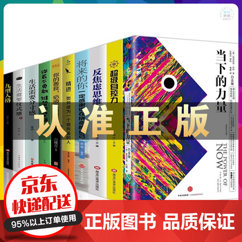 全套10册当下的力量+超级自控力反焦虑思维将来的你一定会感谢现在拼命的自己精进生活要有仪式感分寸感等