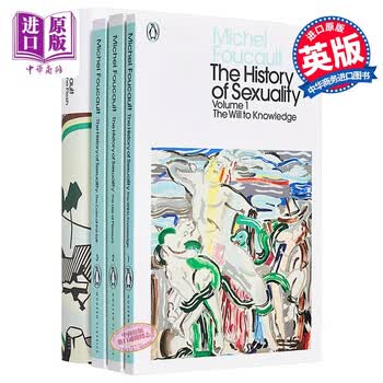 米歇尔福柯性经验史 4本套装  The History of Sexuality 英文原版