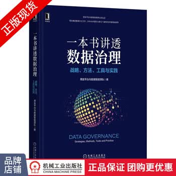 正版 一本书讲透数据治理:战略、方法、工具与实践 用友平台与数据智能团队8084754