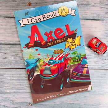I Can Read 小卡车四本Axel the Truck点读版支持小达人卡米