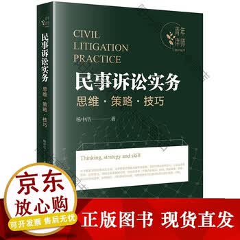 s民事诉讼实务思维 策略 技巧 杨中洁著