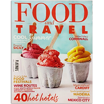 【单期可选】英国美食与旅游杂志 Food and Travel 2020/2021年旅行特刊 2021年7/8月合刊