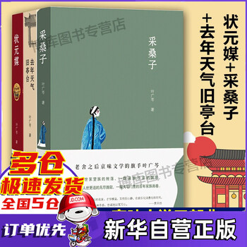 叶广芩京味小说三部曲(共3册) 状元媒+采桑子+去年天气旧亭台