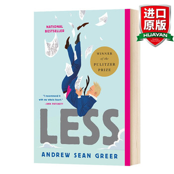 英文原版 莱斯 Less 普利策小说奖 安德鲁西恩格利尔 Andrew Sean Greer
