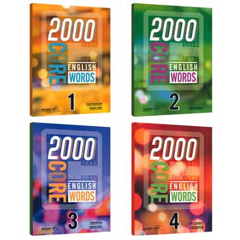 进口原版 2019新版 2000 Core English Words 1-4级 常见词英语单词词典 适用英语单词词典
