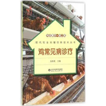 鸡常见病诊疗 张秀美 山东科学技术出版社【正版图书】
