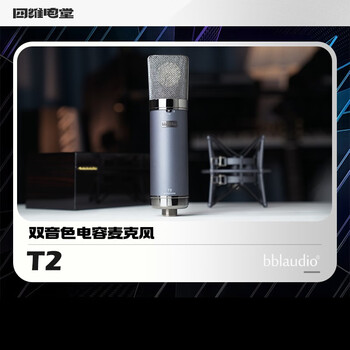 bblaudio 单通道话放通道条带压缩器和声音染色功能专业录音棚 T2 双音色电容麦克风【图片 价格 品牌 报价】-京东