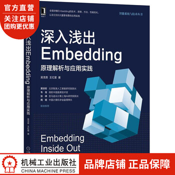 深入浅出Embedding:原理解析与应用实践 吴茂贵,王红星8081120