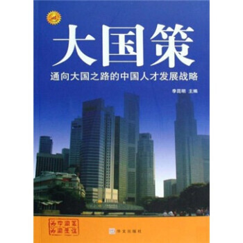 通向大国之路的中国人才发展战略 李昆明 华文出版社