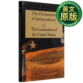 独立宣言与美国宪法 英文原版 The Declaration of Independence and