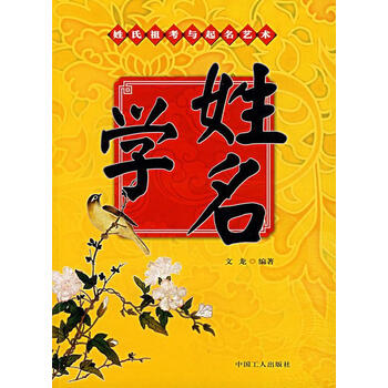 姓名学:姓氏祖考与起名艺术 文龙 编著【正版书】