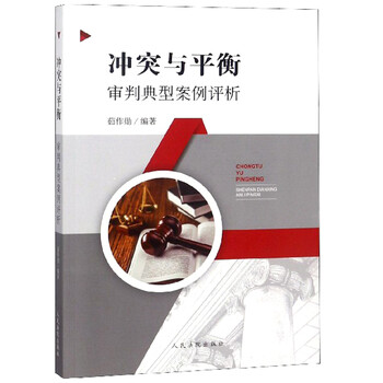 冲突与平衡 审判典型案例评析