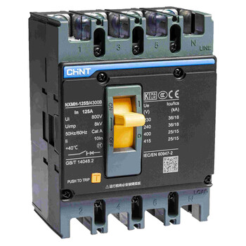 【正泰NXMH-125S/3300 100A】正泰（CHINT）塑料外壳式断路器 NXMH-125S/3300 100A GT 30V ...