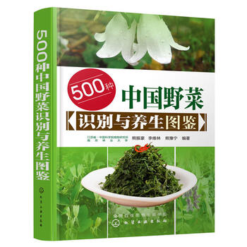 正版 500种中国野菜识别与养生图鉴 熊振豪 化学工业出版社 野菜野外识别 百科知识读物