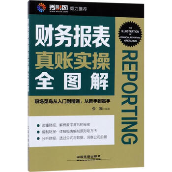 财务报表真账实操全图解张颖 编著
