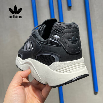 adidas阿迪达斯休闲鞋男鞋夏季新款三叶草运动鞋OZMILLEN老爹鞋跑步鞋 ID5831黑色 40【图片 价格 品牌 报价】-京东