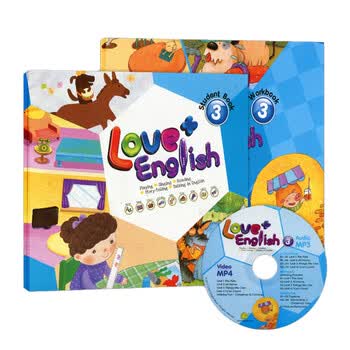 Love+ English 3 爱加美语新版点读版 