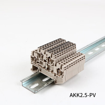 平方弹簧式接线端子排 菲尼克斯端子台ST2.5魏德米勒ZDU2.5 AKK2.5-PV【图片 价格 品牌 报价】-京东