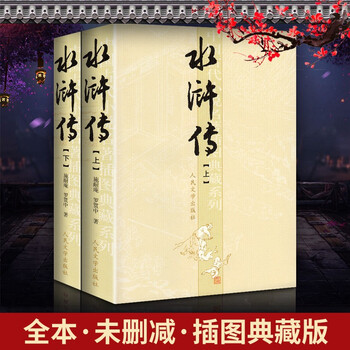 水浒传（上下）施耐庵著 人民文学出版社 原著原版无删减版 