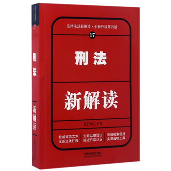 刑法新解读(全新升级第4版)/法律法规新解读