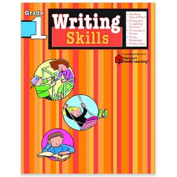 英文原版 写作技能1年级Flash Kids Writing Skills: Grade 1 