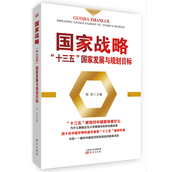 国家战略：“十三五”国家发展与规划目标 政治/军事 书籍