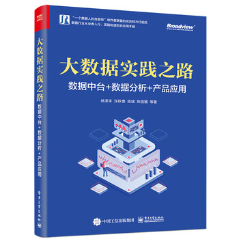 大数据实践之路：数据中台+数据分析+产品应用
