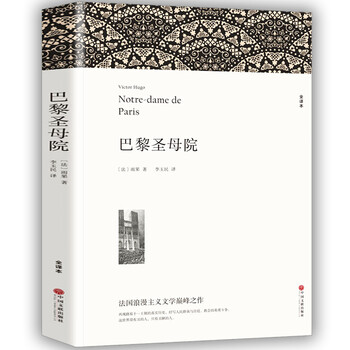 【中文无删减550页】巴黎圣母院 雨果世界十大名著之一原著正版李玉民译中学生课外小说全译本中国文联版