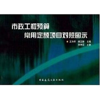 市政工程预算常用定额项目对照图示