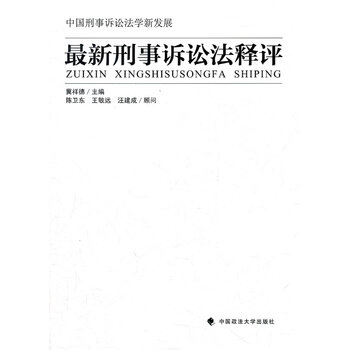 刑事诉讼法释评