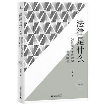 正版 新民说 法律是什么 20世纪英美法理学批判阅读 增订版 刘星 中国法律思想百科全书