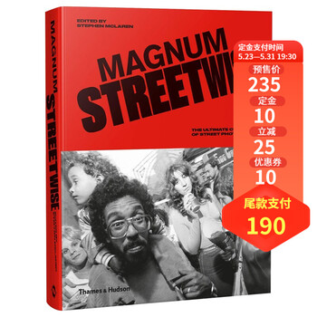 Magnum Streetwise 马格南街头摄影集 街头摄影的终极收藏 英文原版图书籍