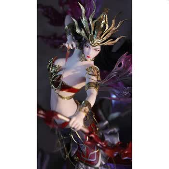美杜莎女王海报墙贴卧室男生美女萧炎熏儿画斗破苍穹海报贴纸云韵 花色 编号006 （pp背胶纸）45x30cm 拍2发4以此类推上不