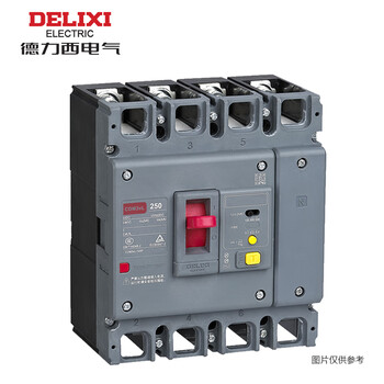 【德力西CDM3vL-250S/4300B 250A 1/3/5】德力西塑壳漏电断路器登峰CDM3vL塑料外壳式漏保CDM3vL-250S/4300B 250A 1/3/5,F【行情 报价 ...