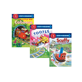 Tootle/Little Red Caboose/Scuffy 交通工具 3册 step in