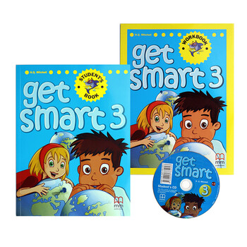 英国MM出版社小学英语教材Get smart 3级别学生套装