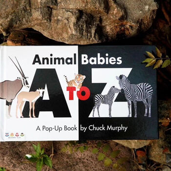 《Animal Babies A TO Z 动物字母立体书》点读版 支持小达人卡米