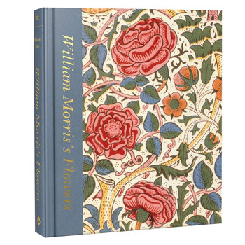 威廉莫里斯的花William Morriss Flowers手工艺绘画英文原版书籍进口画册作品集