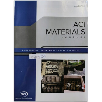 【单期可选】ACI Materials Journal 美国混凝土应用学会材料杂志 2020/21年 2020年9月刊