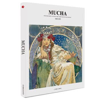 现货穆夏Mucha画集 经典作品与素描 MUCHA阿尔丰斯穆夏画册作品集